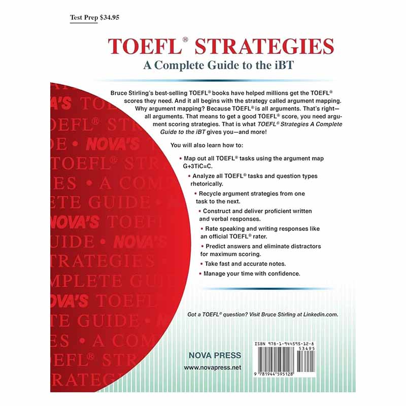 Toefl Strategies A Complete Guide To The Ibt - بوک پلاس
